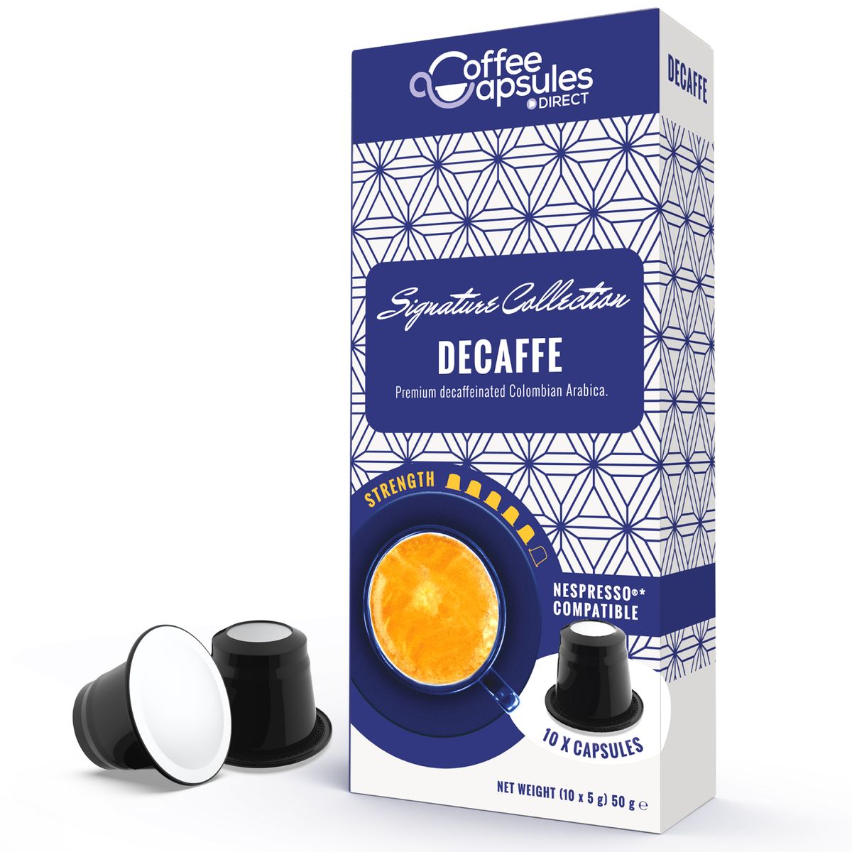 Coffee capsules direct Signature Decaffe - 10 Nespresso Compatible ...