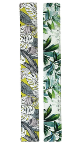 30cm Wooden Rulers Combo 2 - Green Leaves & Light Pink Proteas | Shop ...