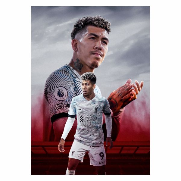 Roberto Firmino Abstract - A1 poster | Shop Today. Get it Tomorrow ...