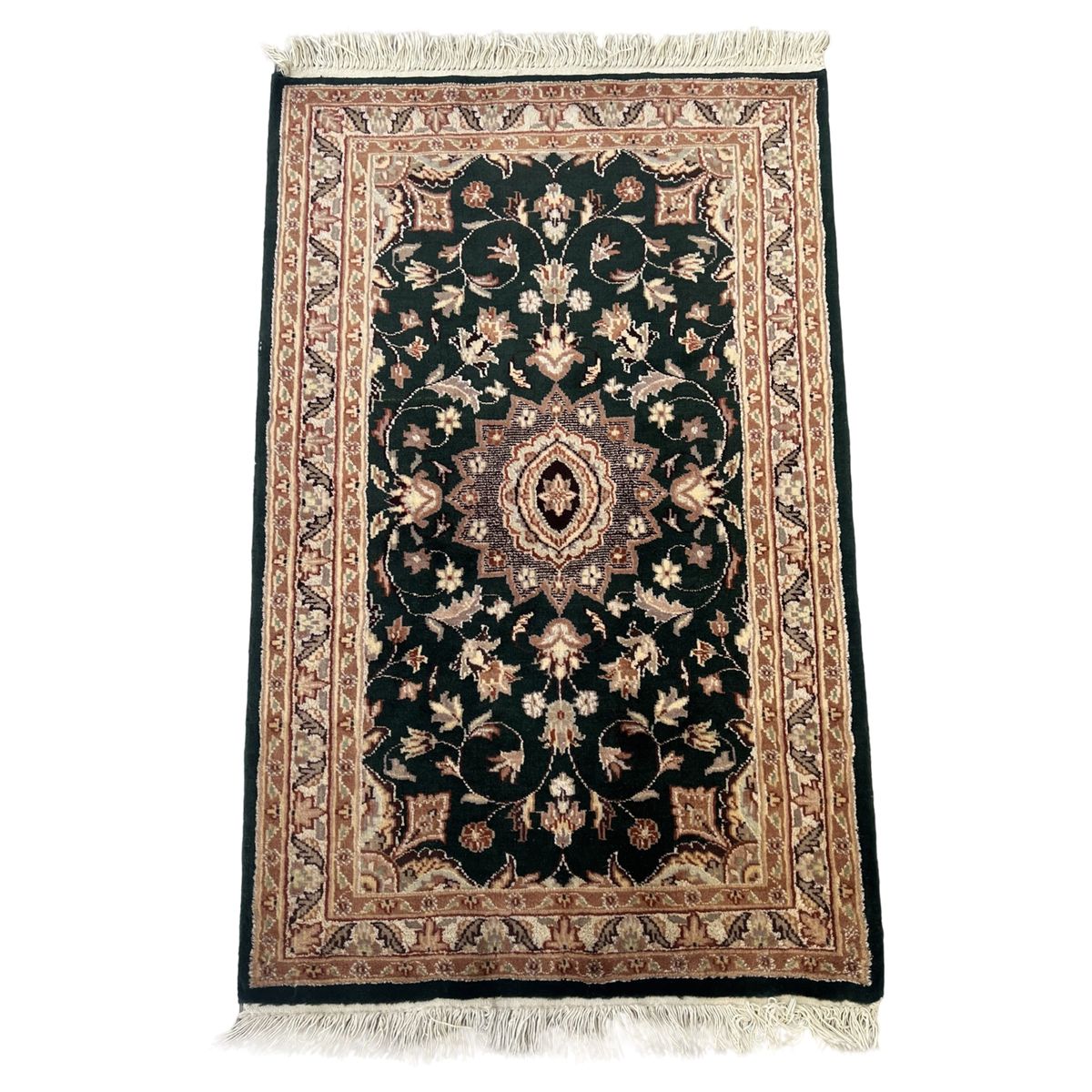 Royal Rugs Gorgeous Green Silk Touch Rug - 130 x 75 cm | Shop Today ...