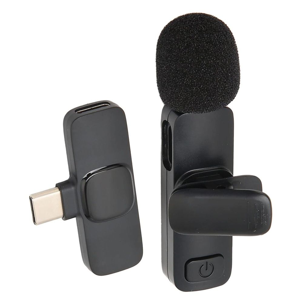 Professional Wireless Microphone For Type-C Mic For Video Recording ...
