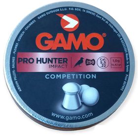 Gamo Pro Hunter Impact Competition Pellets 5.5mm 250pcs | Shop Today ...