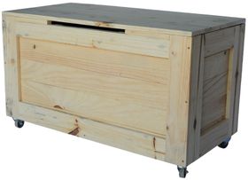 Un Painted Kist/Trunk/ Crate/Chest for storage in Bedroom or Living ...