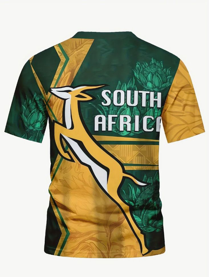 Springbok Power Tee Bold 3D Rugby Shirt | Rugby Pride | Shop Today. Get ...