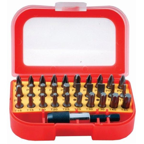 Tork Craft - Screwdriver Bit Set 31Piece In Blister - 3 Pack | Shop ...
