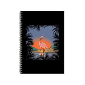 Beach Flamingo Notebook Summer Gift Idea Writing Book A4 Notepad Pad 23 ...