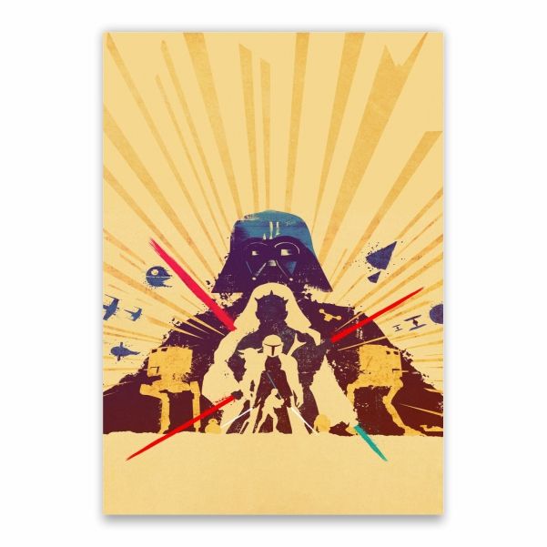 Star Wars Characters Poster - A1 | Shop Today. Get it Tomorrow ...
