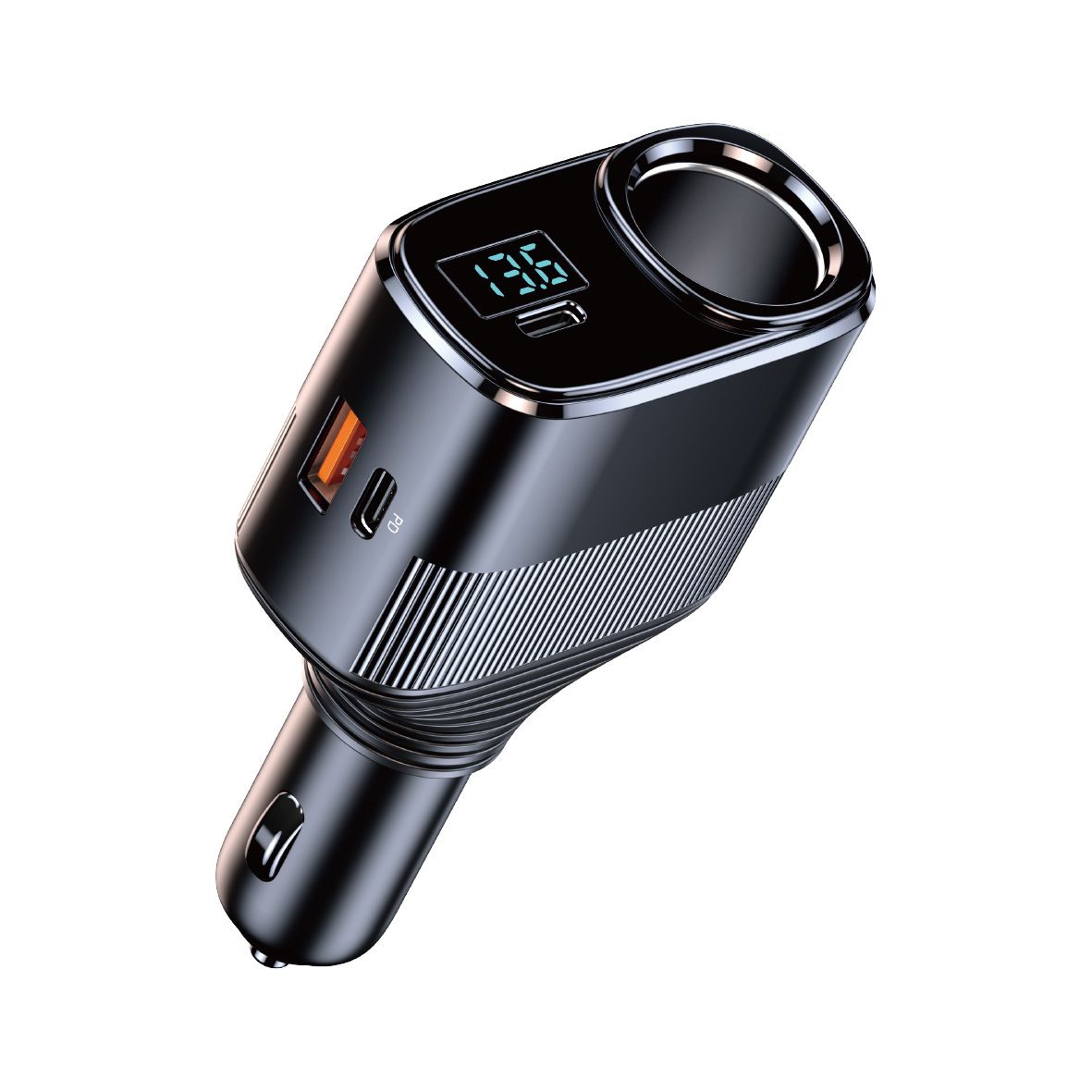 Cigarette Lighter USB C Charger, Car Socket Plug Adapter | Shop Today ...