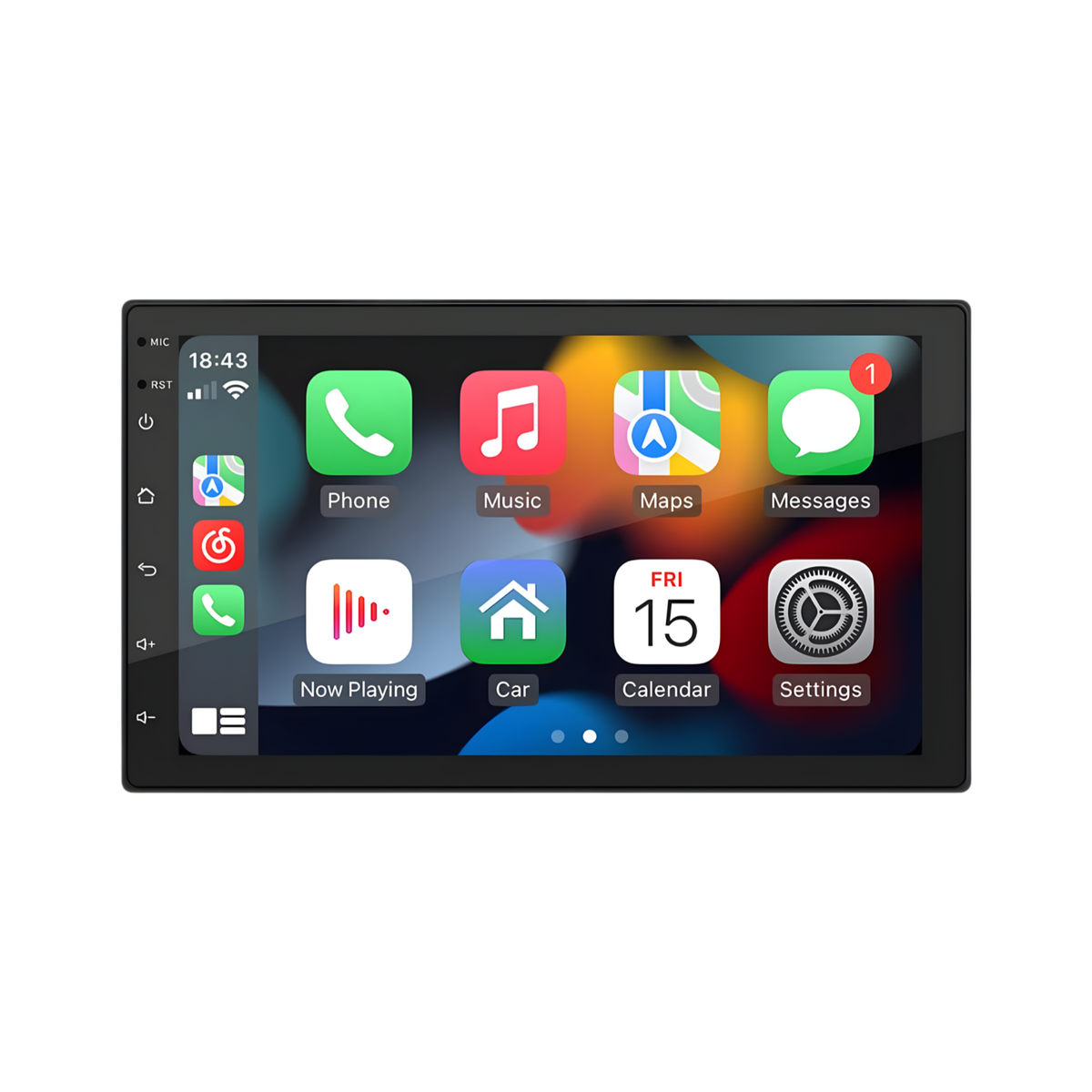 10'' Wireless Car Stereo Screen Multimedia Player With Built-in Fan ...