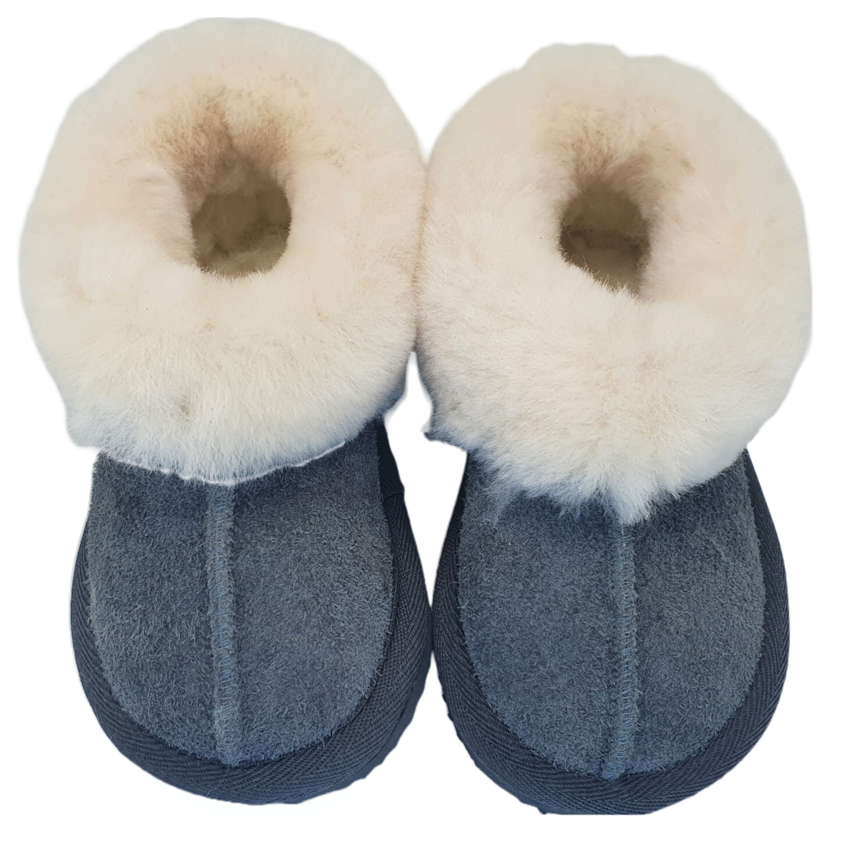 Kids Snoogzzz Genuine Sheep Wool Slippers Unisex | Shop Today. Get it ...