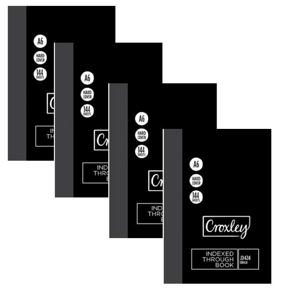 Croxley Hard Cover Note Book A-Z Indexed A6 - 4 x 144 Pg | Shop Today ... Croxley Hard Cover Note Book A-Z Indexed A6 - 4 x 144 Pg | Shop Today ...