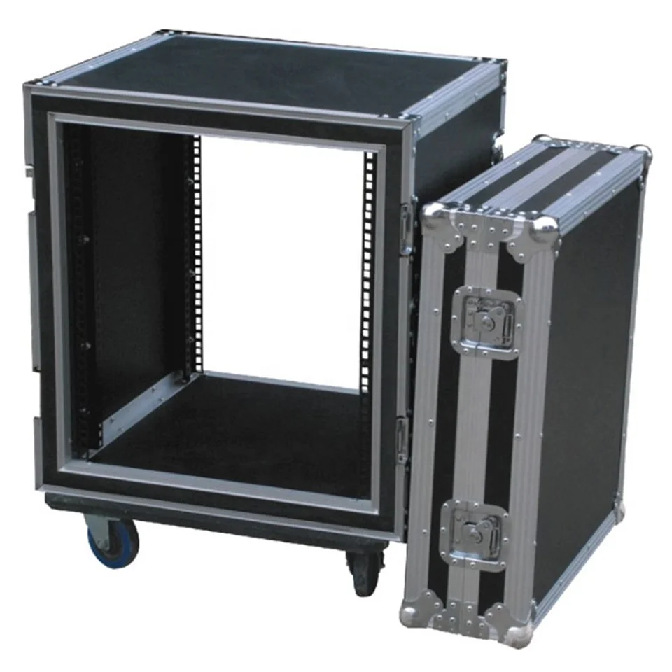 Double Layer Shockproof 12U Flight Case with locking wheels | Shop ...