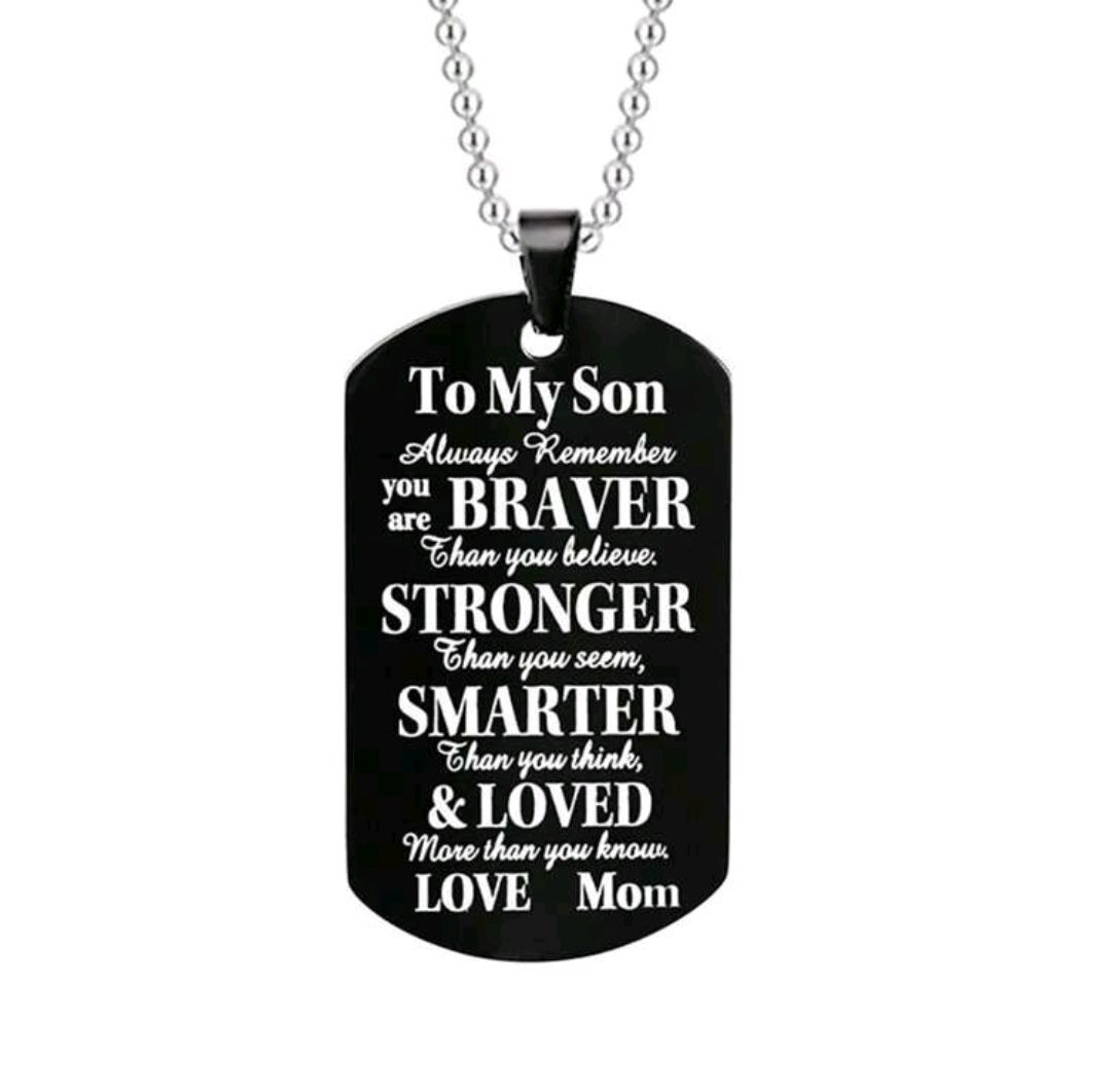 To My Son Pendant Necklaces | Shop Today. Get it Tomorrow! | takealot.com