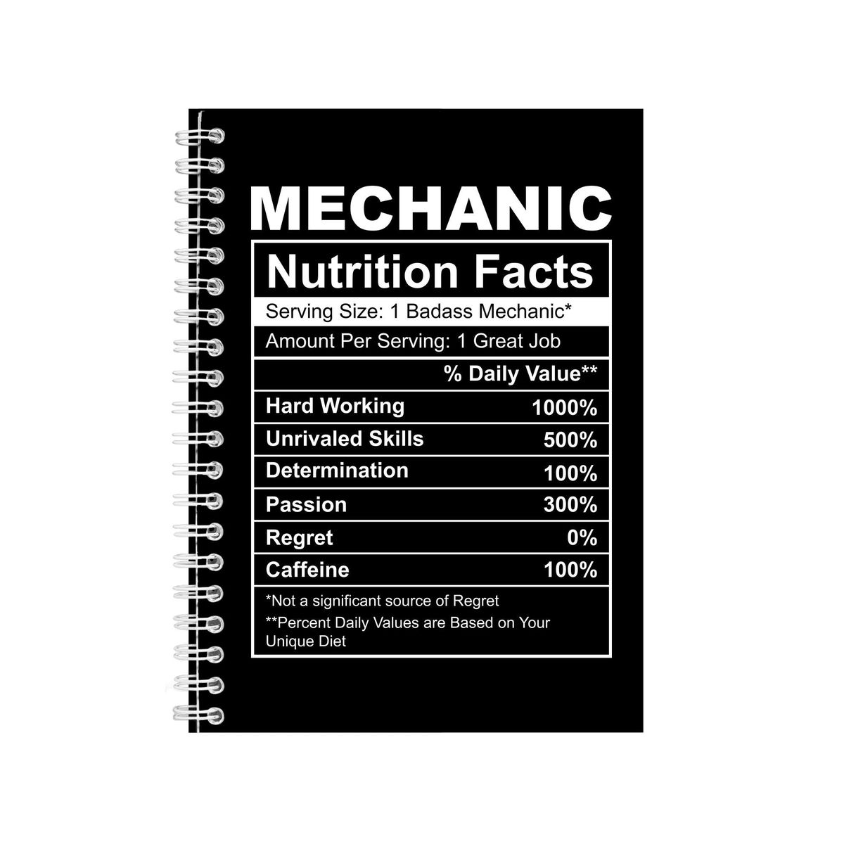 Mechanic A5 Notebook Mechanical Gift Writing Books Notepad | Shop Today ...