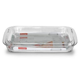 Prestige 2.2 and 2.9l Rectangular Glass Roaster Set | Shop Today. Get ...