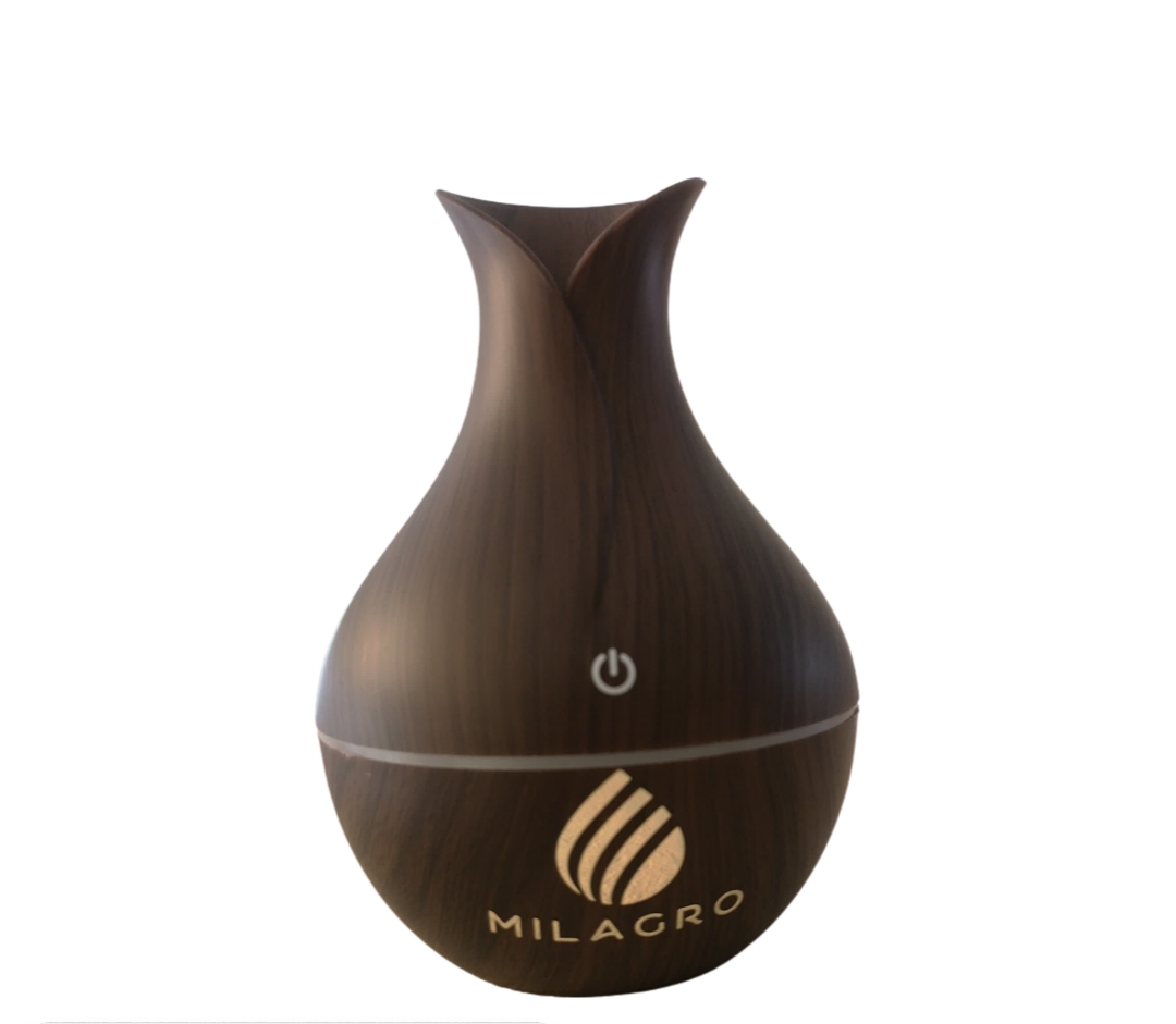 Ultrasonic Aroma Humidifier With Automatic Color Changing LED- Dark ...