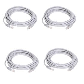 15m CAT5E Ethernet Network LAN Cable - Set of 4 | Shop Today. Get it ...