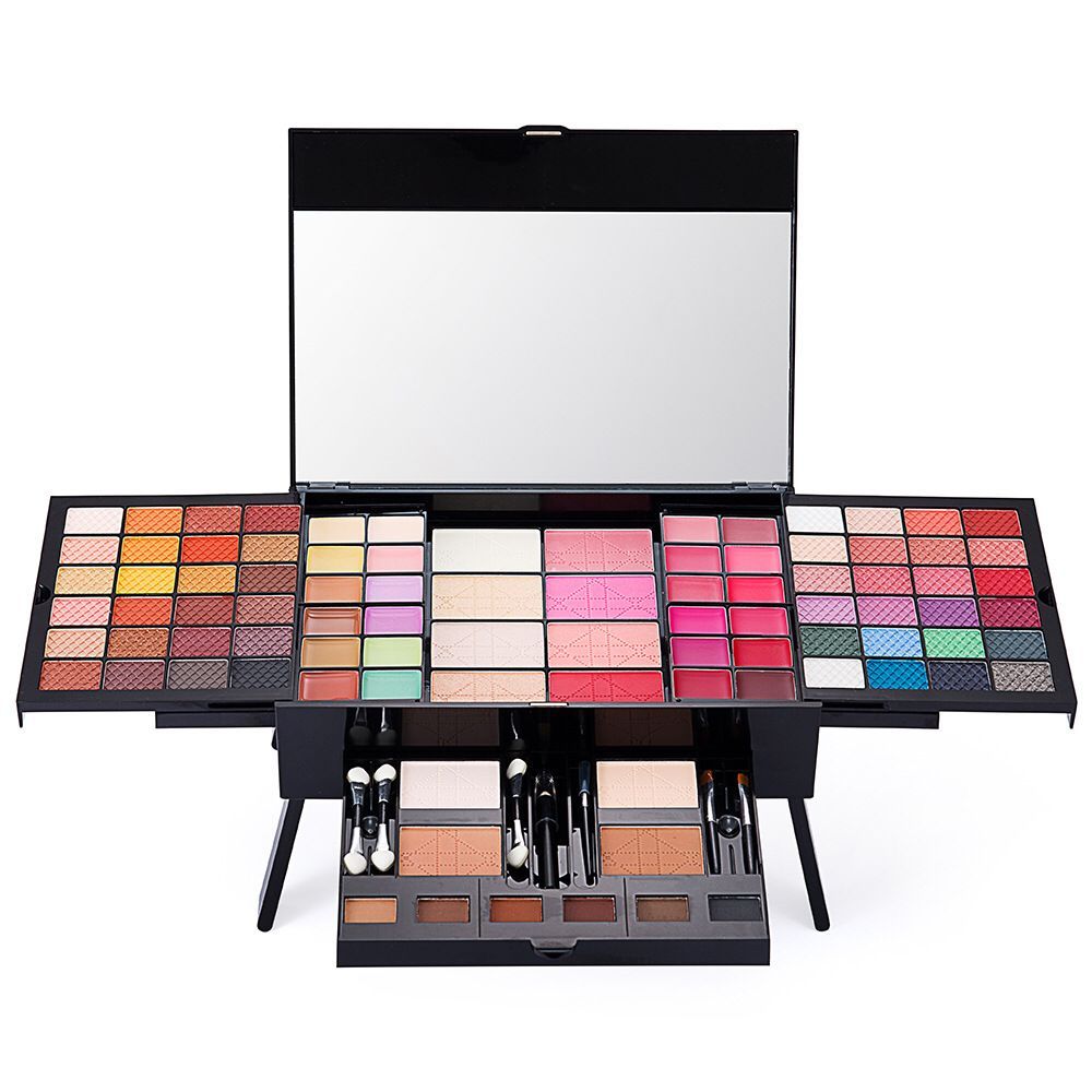 Multi-Color Eyeshadow Makeup Kit With Carry Case | Shop Today. Get it ...