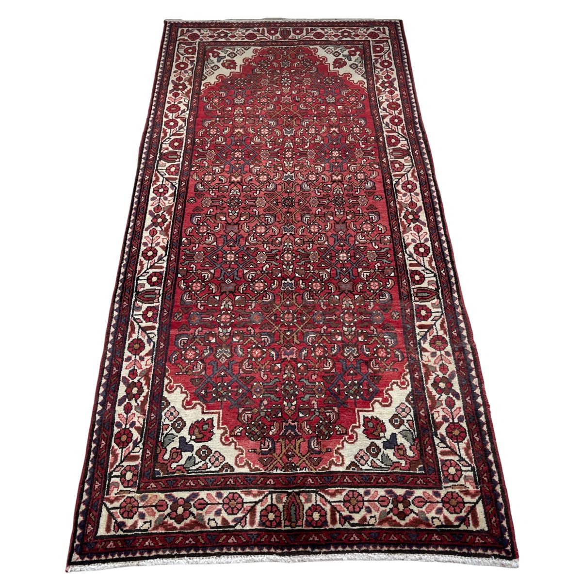 Traditional Persian Handmade Hamadan Rug - 240 x 115 cm | Shop Today ...