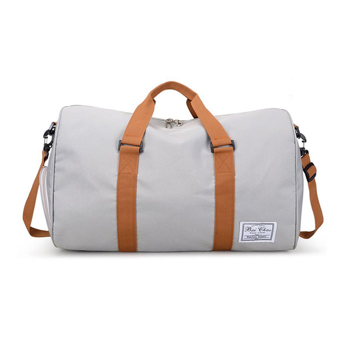 Sports Gym Bag - Canvas Duffel Bag Gym with Shoe Compartment Waterproof ...
