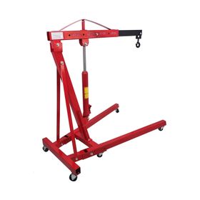 2-Ton Folding Hydraulic Lifting Car Engine Hoist | Shop Today. Get it ...