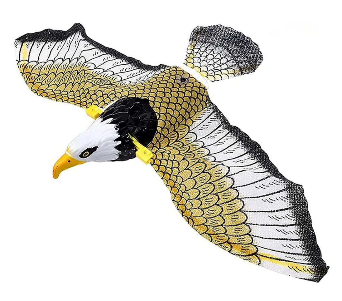 Interactive Electronic Flying Hanging Eagle toy for Cats and Dogs ...