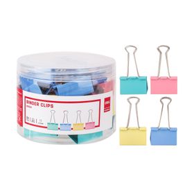Deli Fold Back Clip 51mm 24 pcs, Assorted colour | Shop Today. Get it ...