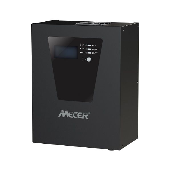 Mecer 2400VA 1800W 24V DC-AC Inverter with LCD Display & MPPT built in ...