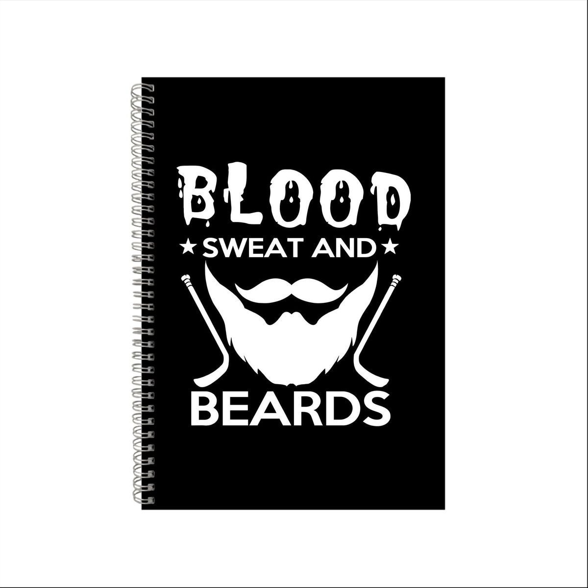 Blood Sweat and Beards Notebook Gift Idea A4 Notepad Pad 26 | Shop ...