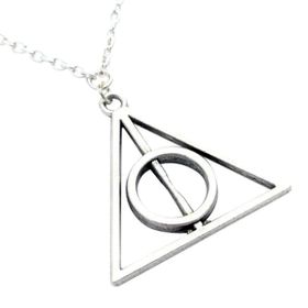 Harry Potter Deathly Hallows Rotating Necklace | Shop Today. Get it ...