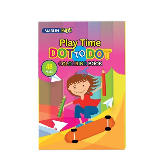 Marlin Kids -Playtime Dot To Dot Activity Books 48 Page (Pack Of 10 ...