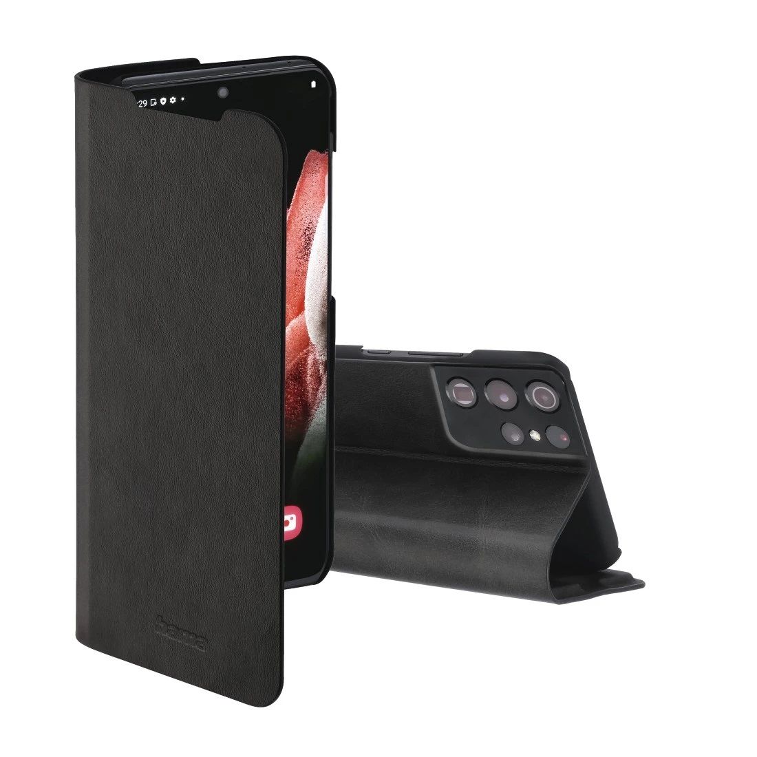 Hama "Guard Pro" Booklet for Samsung Galaxy S21 Ultra (5G), Black ...