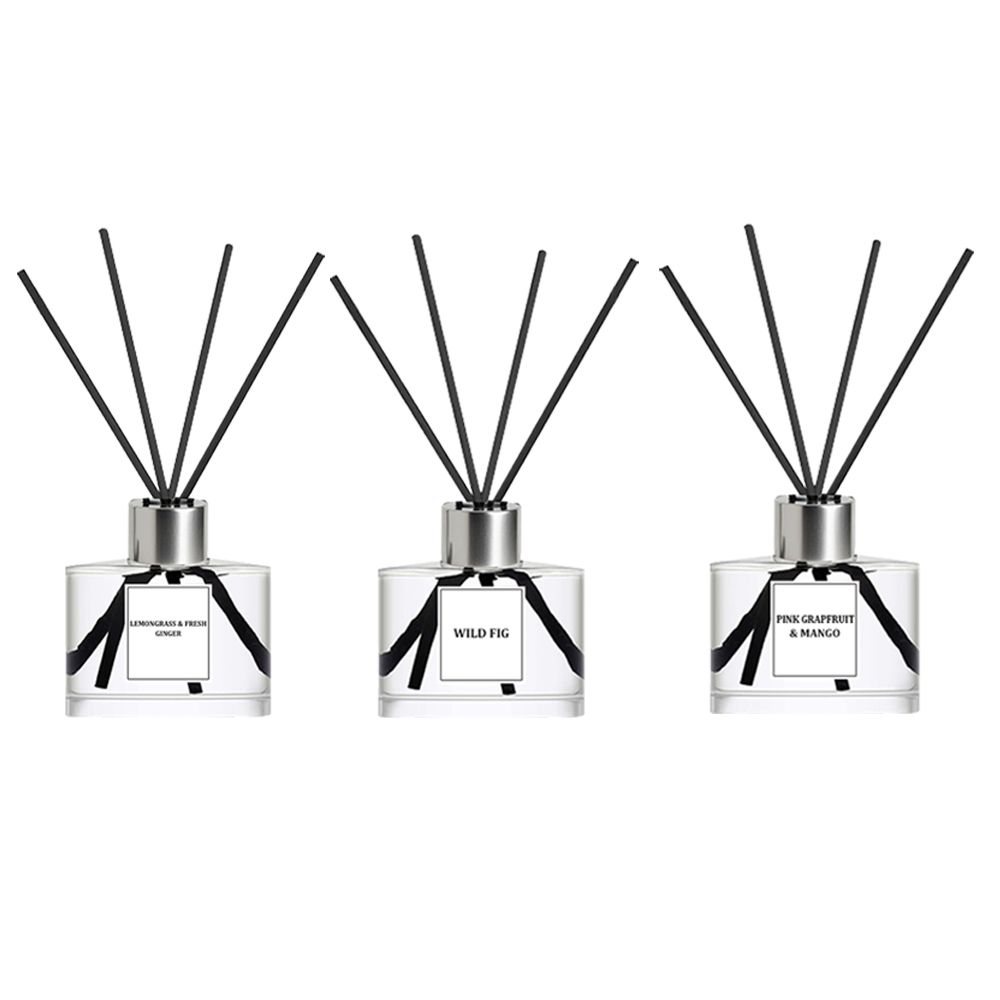 Set of 3 -Mini Diffusers for Bathroom Air Fresheners, Oil Diffuser ...