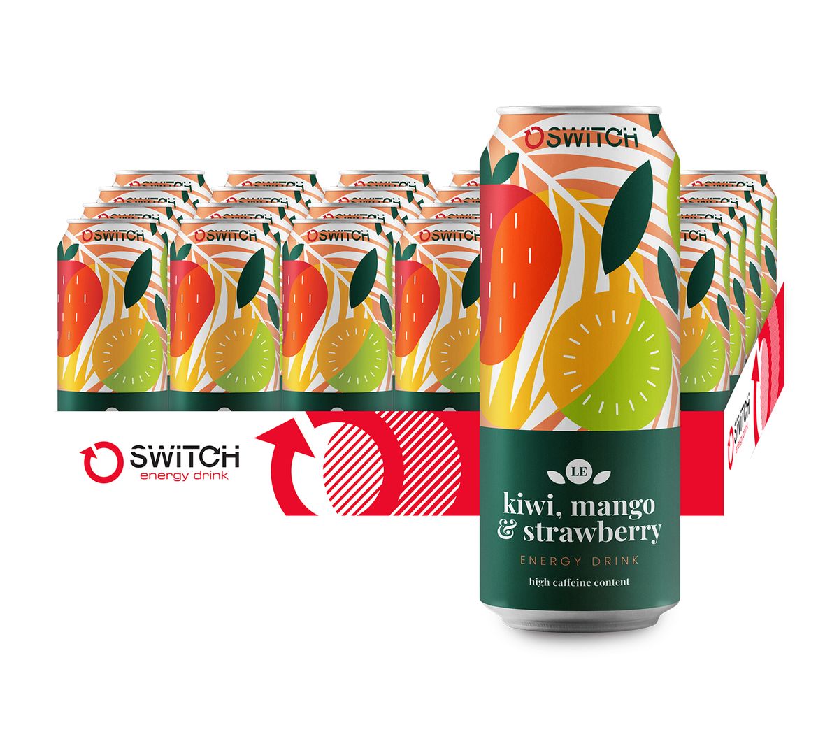 Switch Energy Kiwi, Mango & Strawberry ( 24 x 500ml ) | Shop Today. Get ...