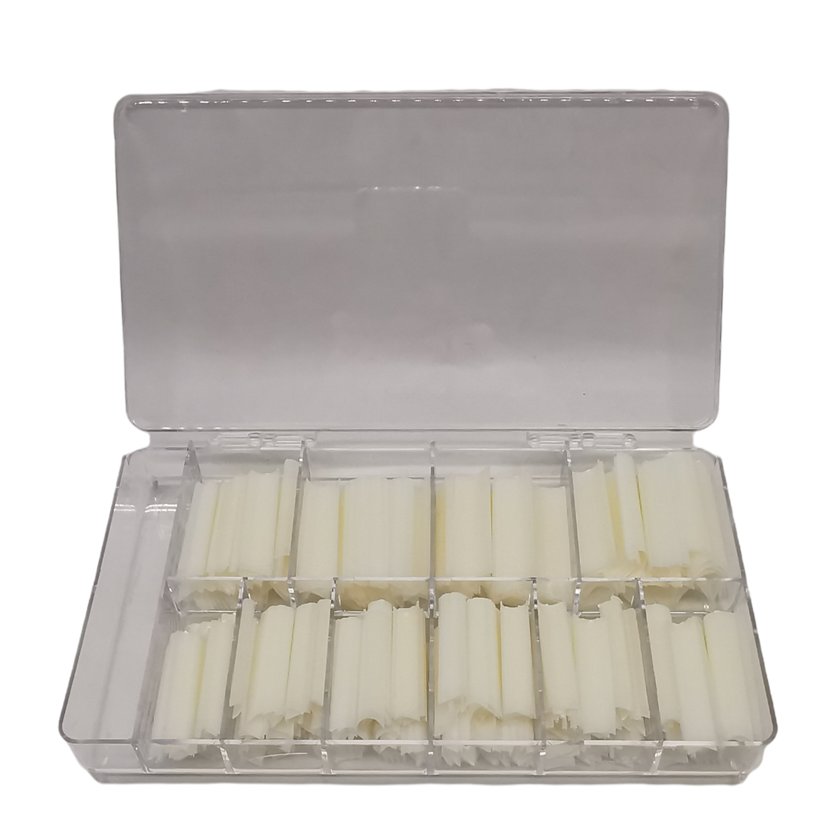500Pcs XXL C - Curve acrylic nail tips (Natural) | Shop Today. Get it ...