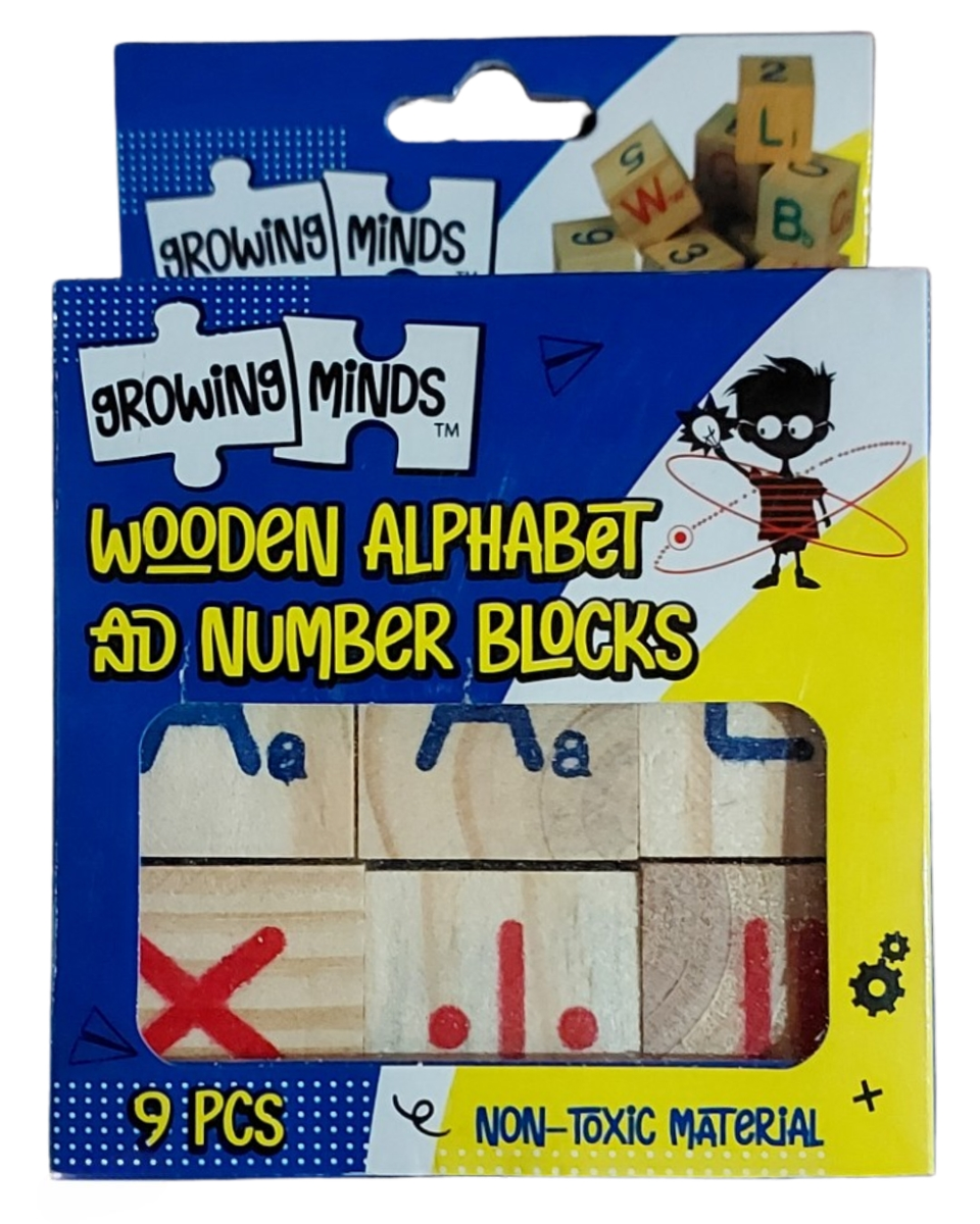 Wooden Alphabet and Number Building Blocks | Shop Today. Get it ...