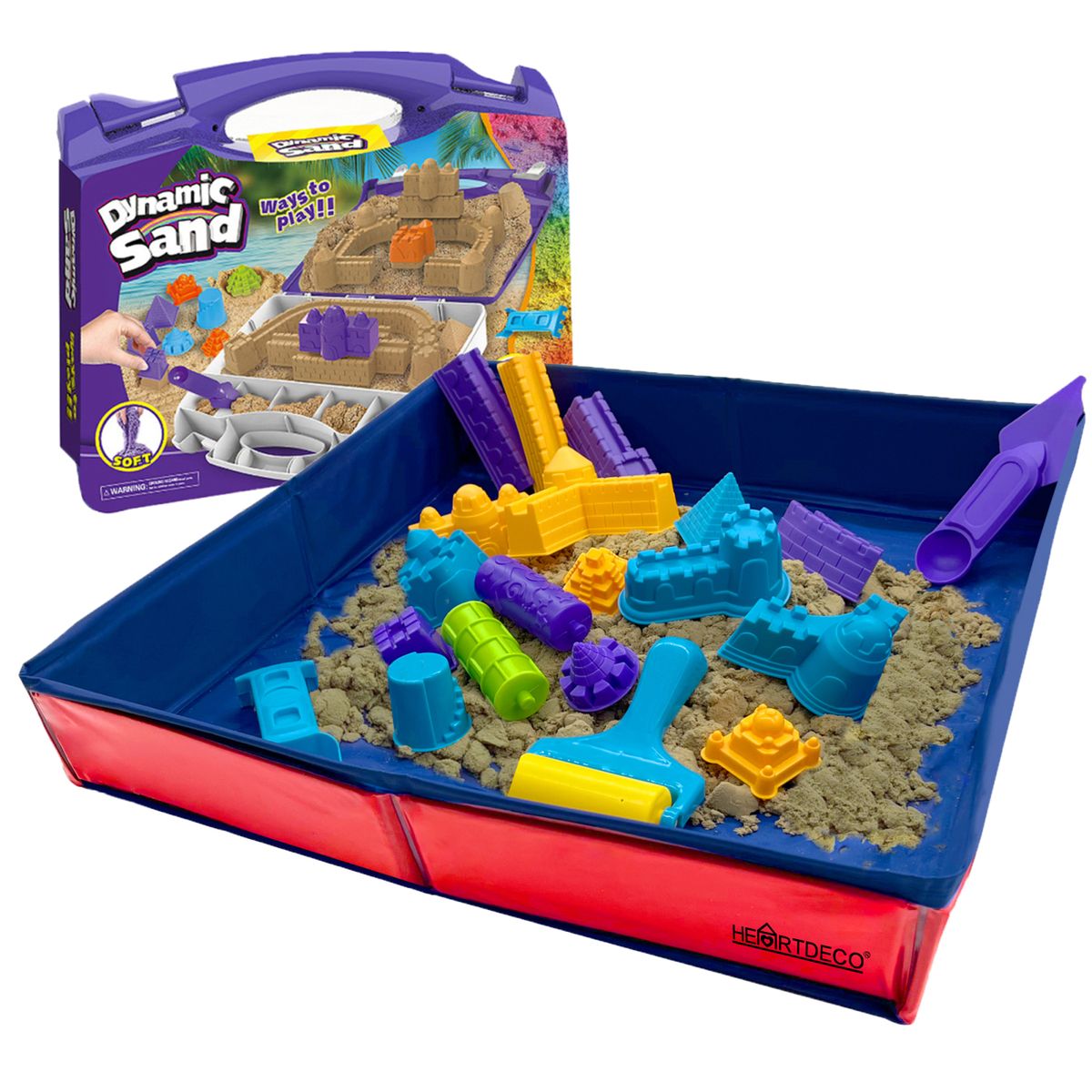 Kids Magic Play Sand Castle Mold & Building Kit | Shop Today. Get it ...