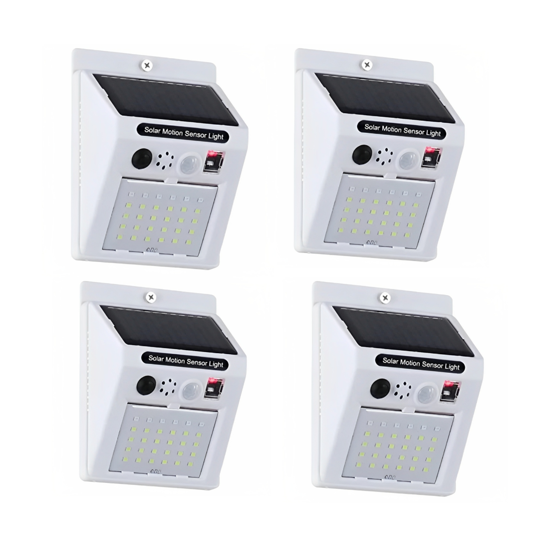 Pack of 4 Solar Charging Sensor Light & Alarm | Shop Today. Get it ...