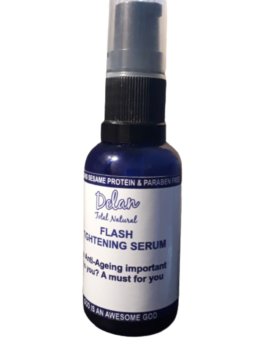 Delan Flash Tightening Serum for Firmer skin with immediately results ...