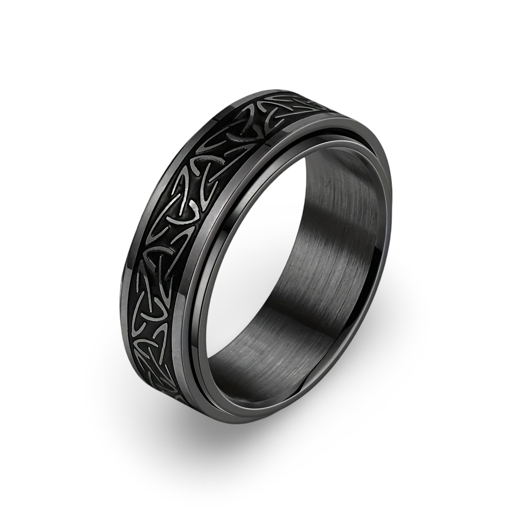 Celtic Knot Stainless Steel Spinner Ring | Shop Today. Get it Tomorrow ...