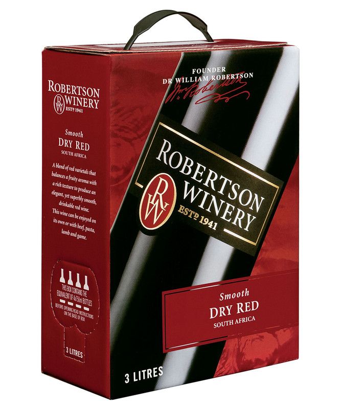 Robertson Winery - Smooth Dry Red - 1 x 3Litre | Shop Today. Get it ...