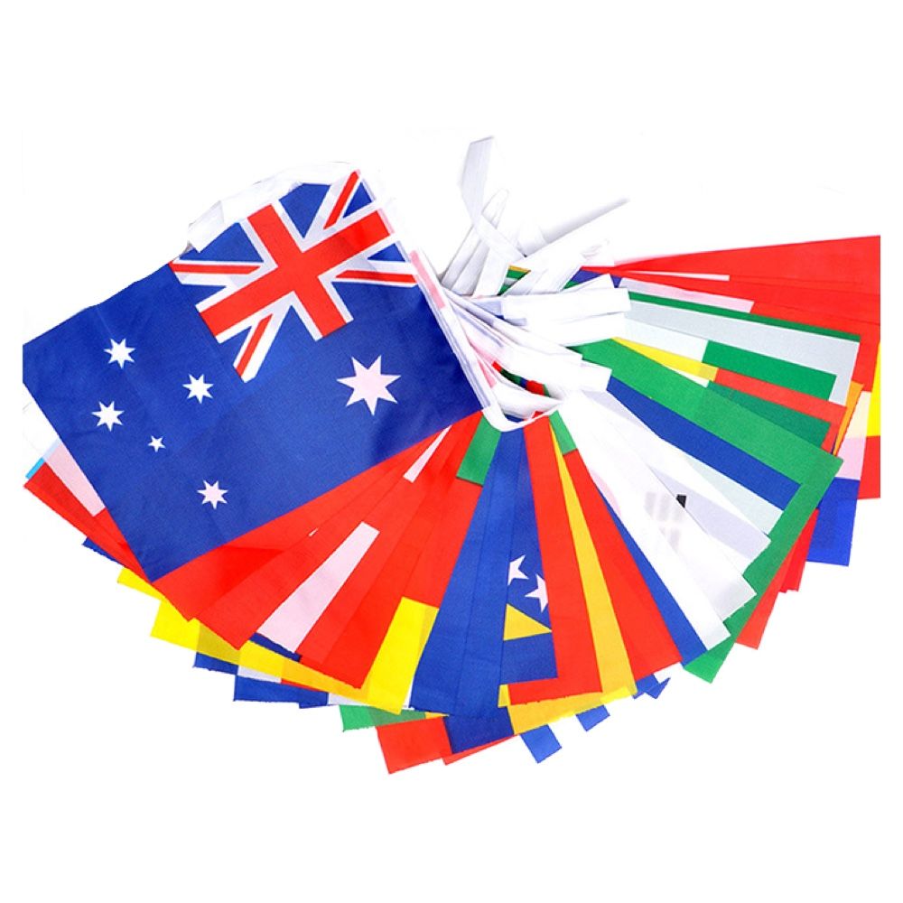 Decor 32 International Bunting String Flag Banner - 2m | Shop Today ...