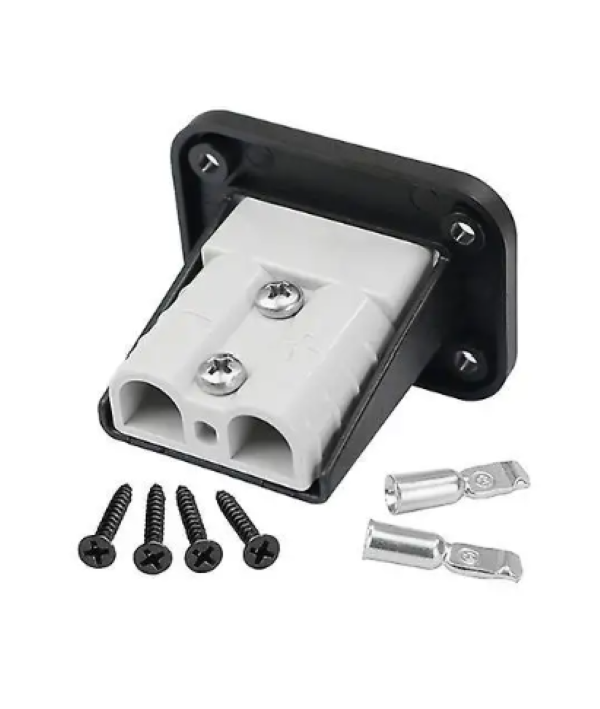 Flush Mount Anderson Plug 50a Connector Kit Mounting Bracket | Shop ...