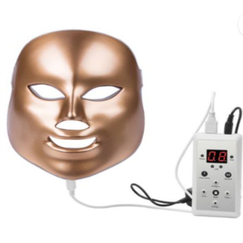 7 LED Light Photon Skin Care Face Mask Therapy Led Brightening Mask ...