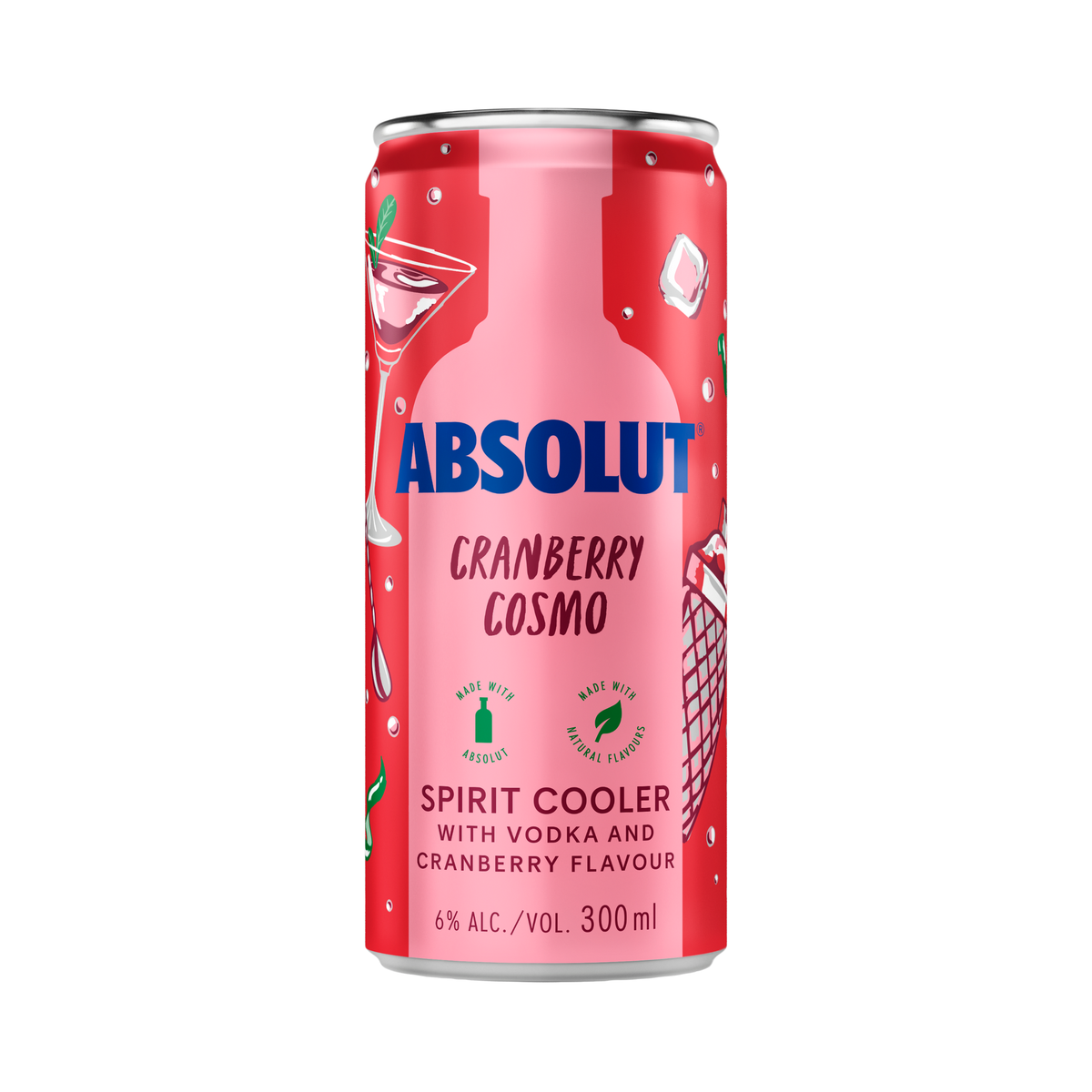 Absolut Cranberry Cosmo 4 x 300ml | Shop Today. Get it Tomorrow ...