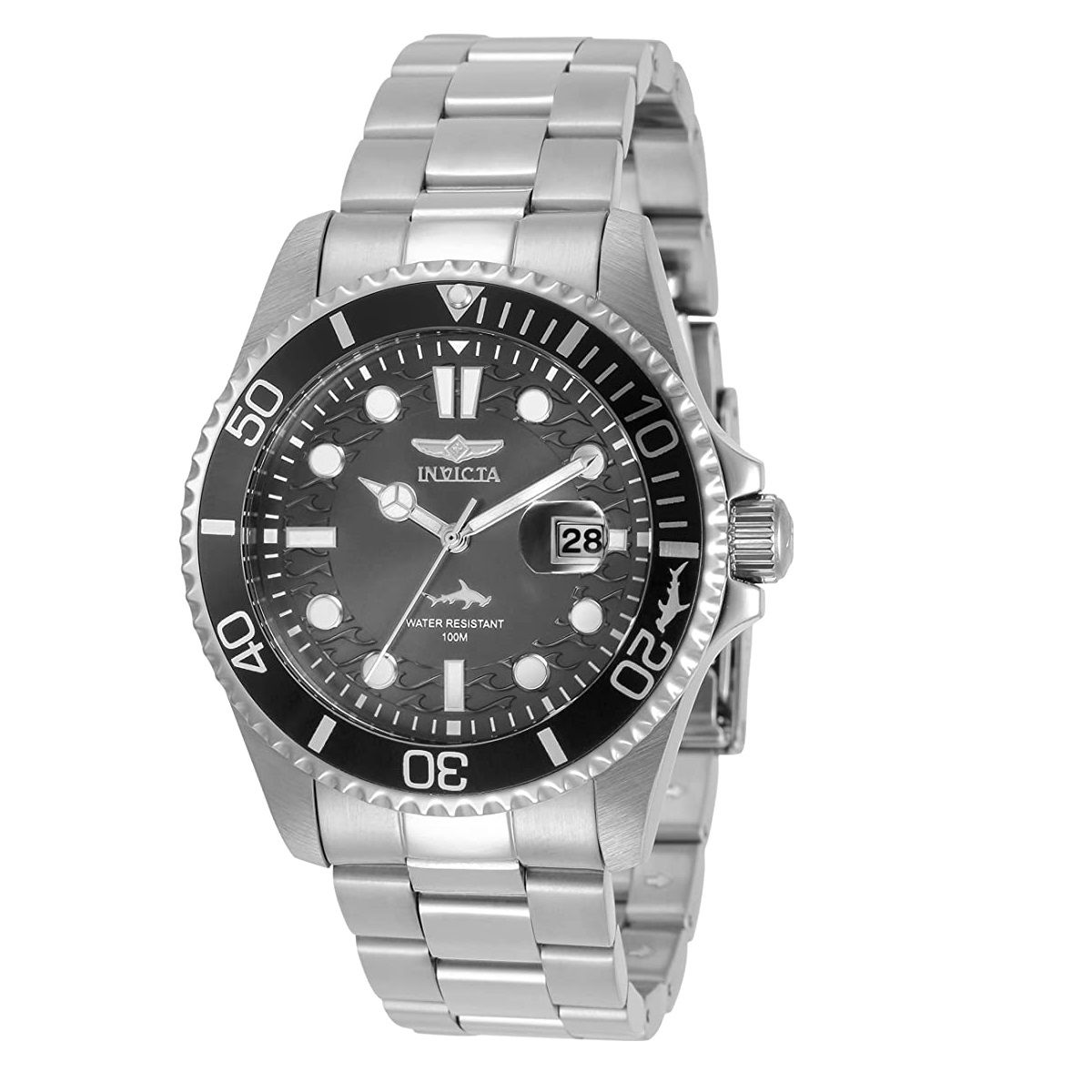 Invicta - Pro Diver Black Shark Watch | Shop Today. Get it Tomorrow ...