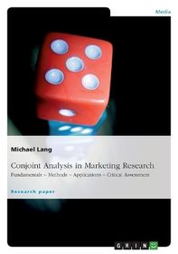 Conjoint Analysis in Marketing Research | Shop Today. Get it Tomorrow ...