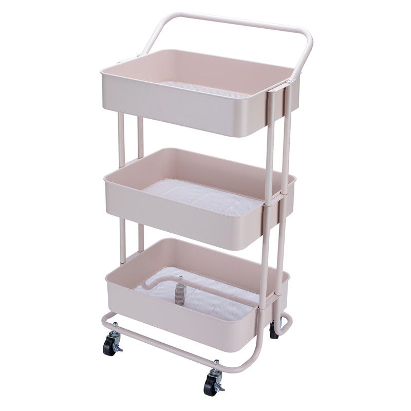 Multifunctional Trolley Kitchen Storage Rack - Pink | Shop Today. Get ...