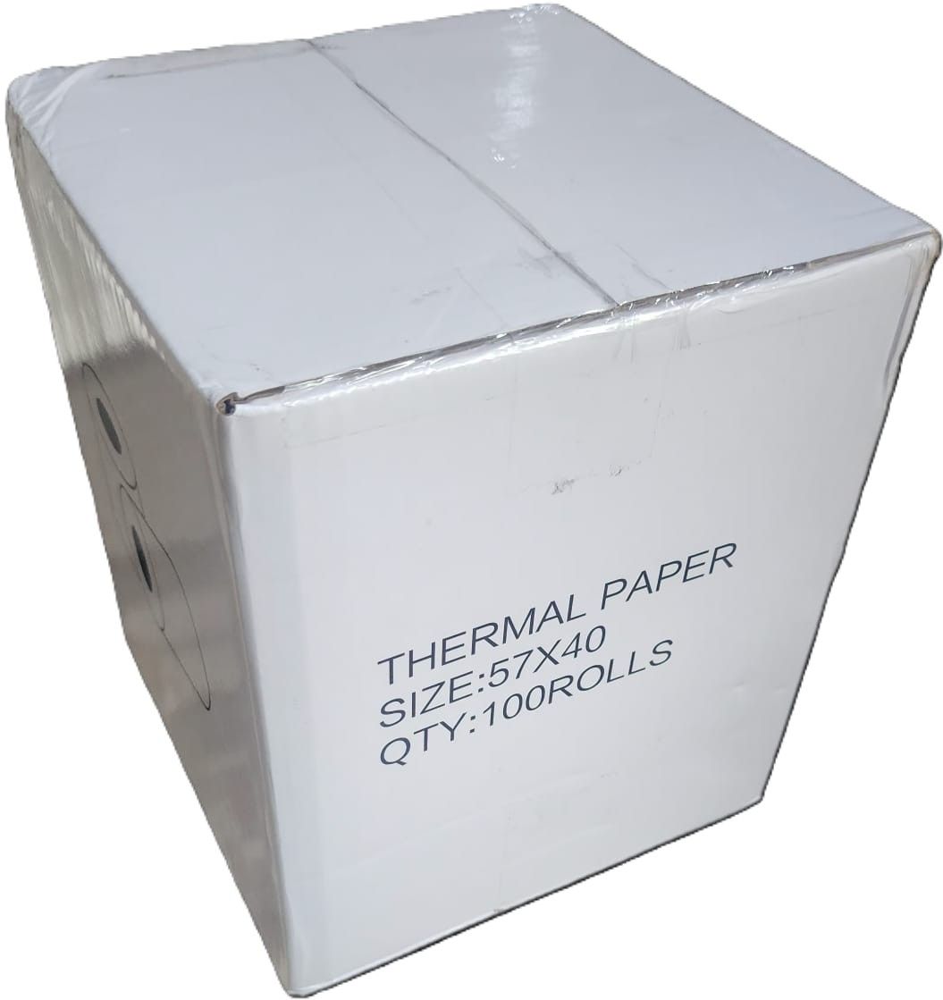 Speed Point Airtime Vending Thermal Paper Rolls 57x40mm (Box of 100 ...