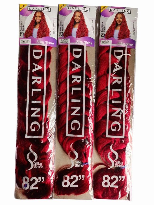 Darling One Million Silky Shine Red Braid | Shop Today. Get it Tomorrow ...